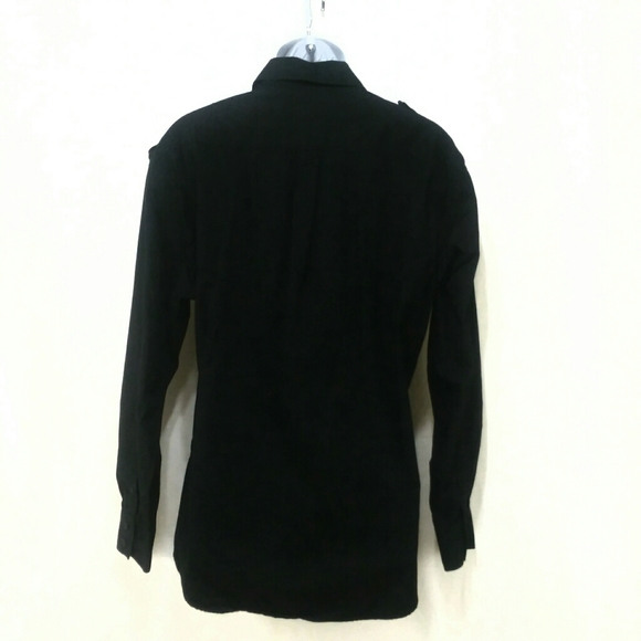 milano moda | Shirts | Milano Moda Long Sleeve Shirt Large | Poshmark